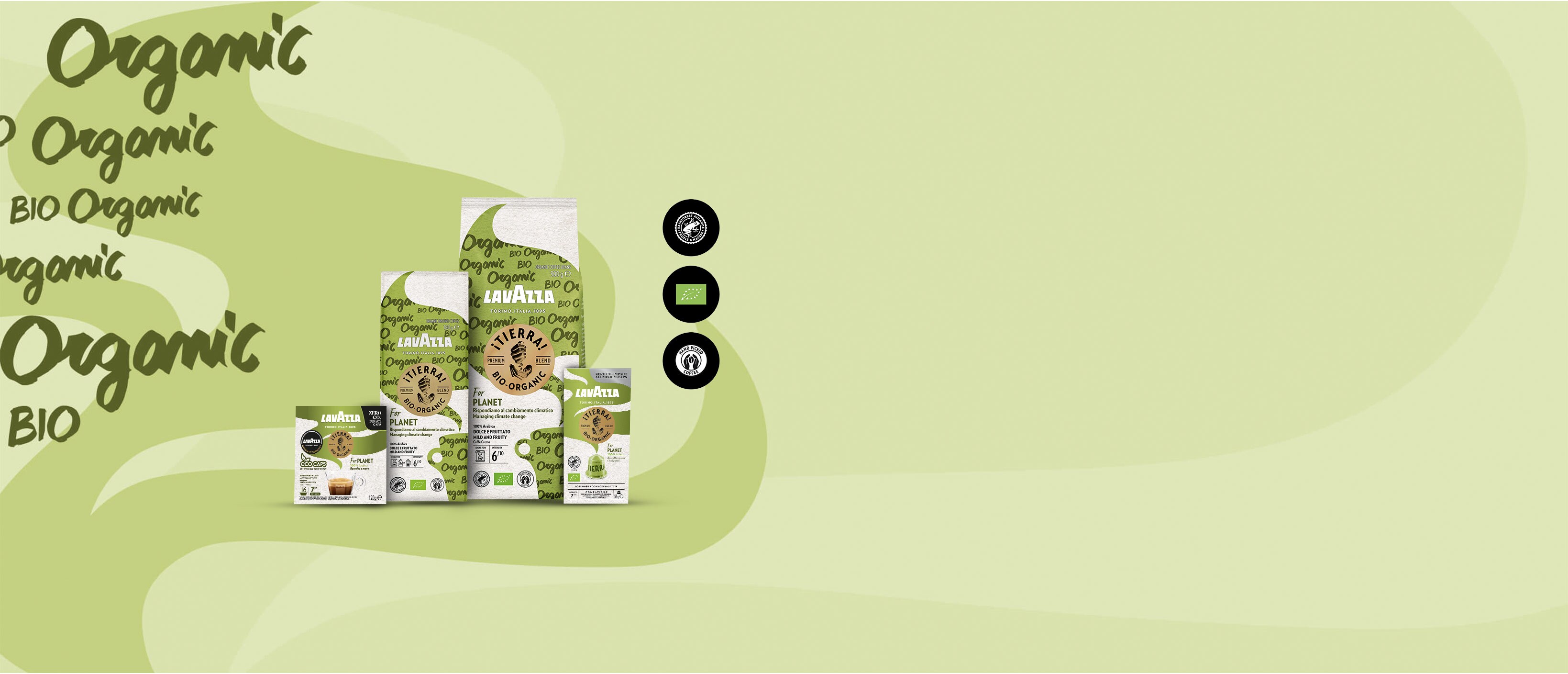 ¡Tierra! – Bio-Kaffee Collection | Lavazza