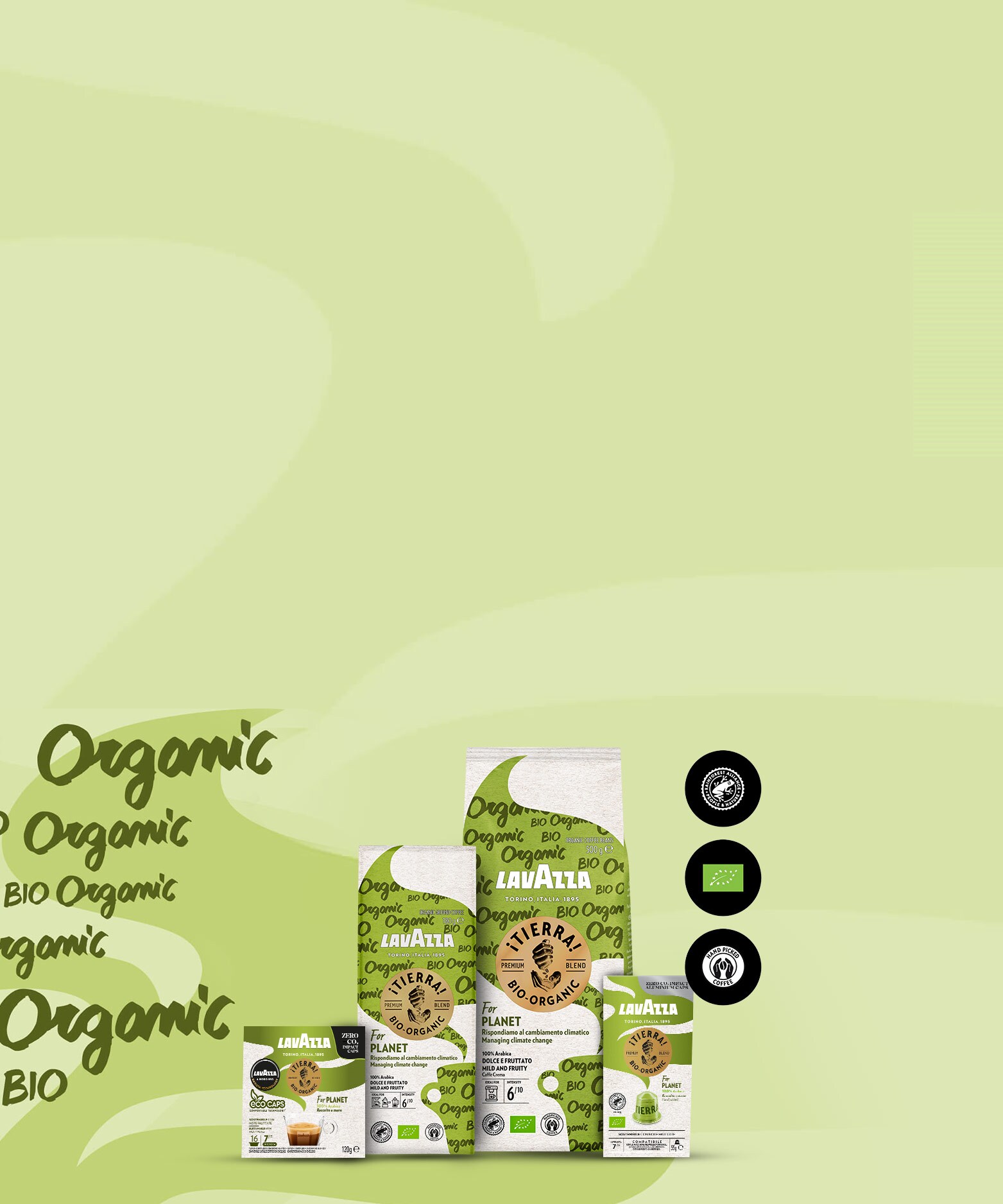¡Tierra! – Bio-Kaffee Collection | Lavazza