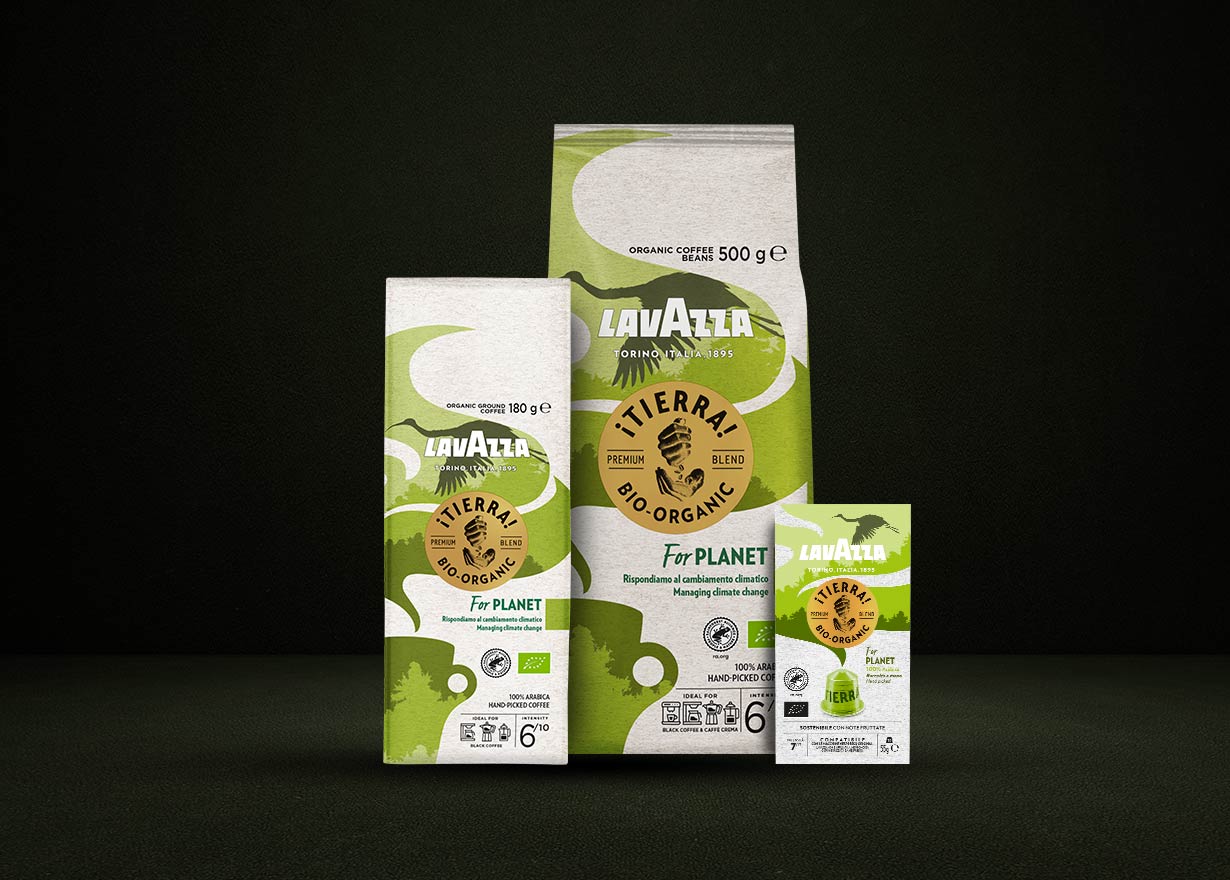 ¡Tierra! – Bio-Kaffee Collection | Lavazza